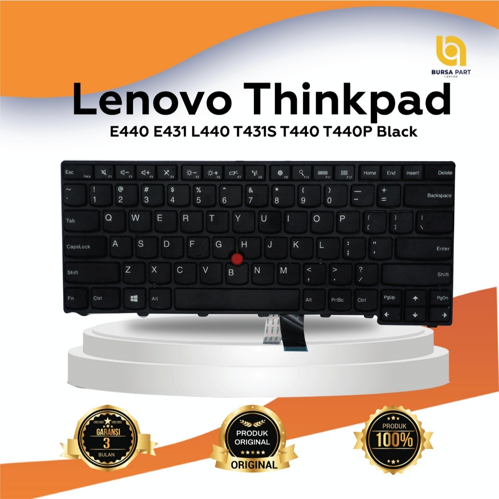 Jual Keyboard Lenovo Thinkpad E440 E431 L440 T431S T440 T440P 4BAUT ...