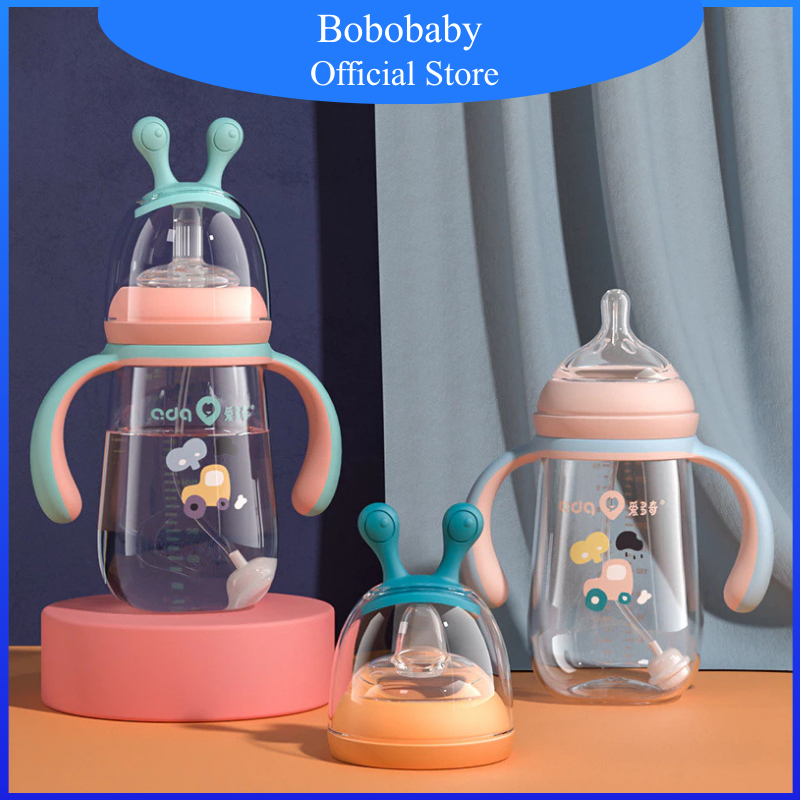 Jual Botol Susu Bayi PP/PPSU Wide Neck Anti Tersedak Botol Susu Anak Bayi Anti Kolik 3 IN 1 BPA ...