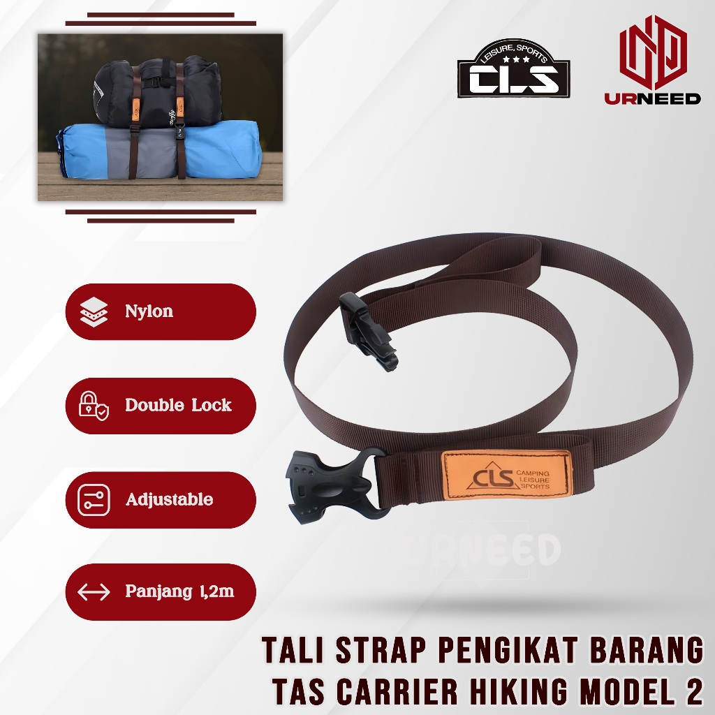 Jual Tali Strapping Strap Pengikat Barang Tas Carrier Hiking Model 2 ...