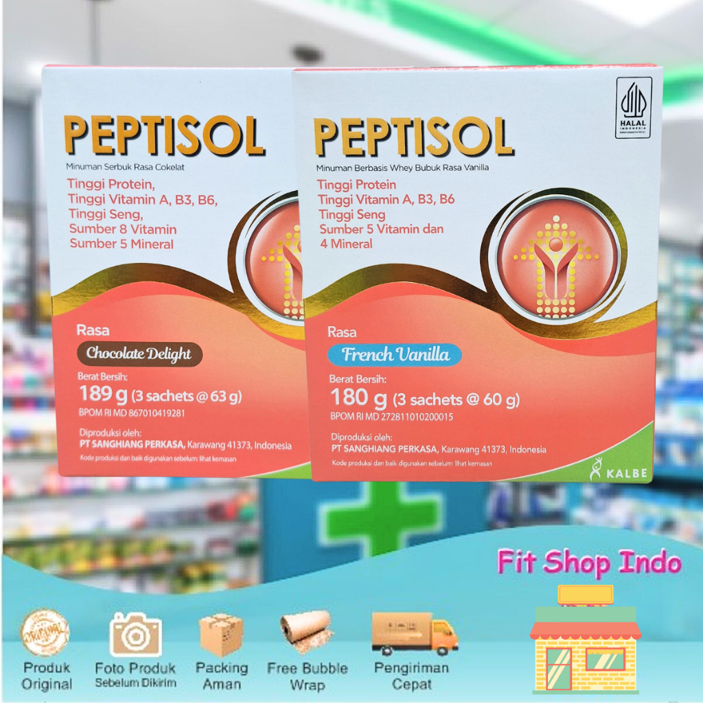 Jual Susu Peptisol - Susu Tinggi Protein 180gr | Shopee Indonesia