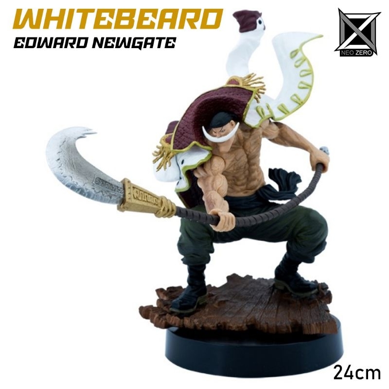 Jual Action Figure One Piece Whitebeard Shirohige Edward Newgate 24cm ...