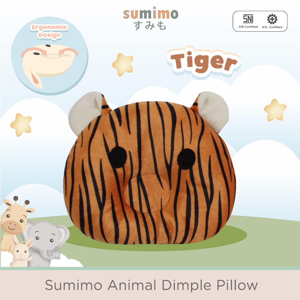 Jual Sumimo Dimple Pillow Ergonomic Bantal Peang/Peyang Super Fluffy ...