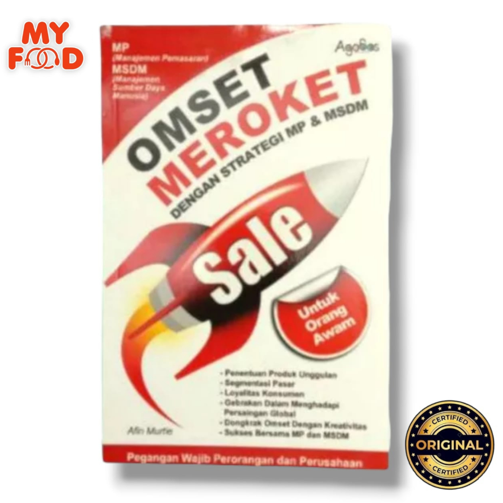 Jual Buku Original Omset Meroket Dengan Strategi MP & MSDM ...