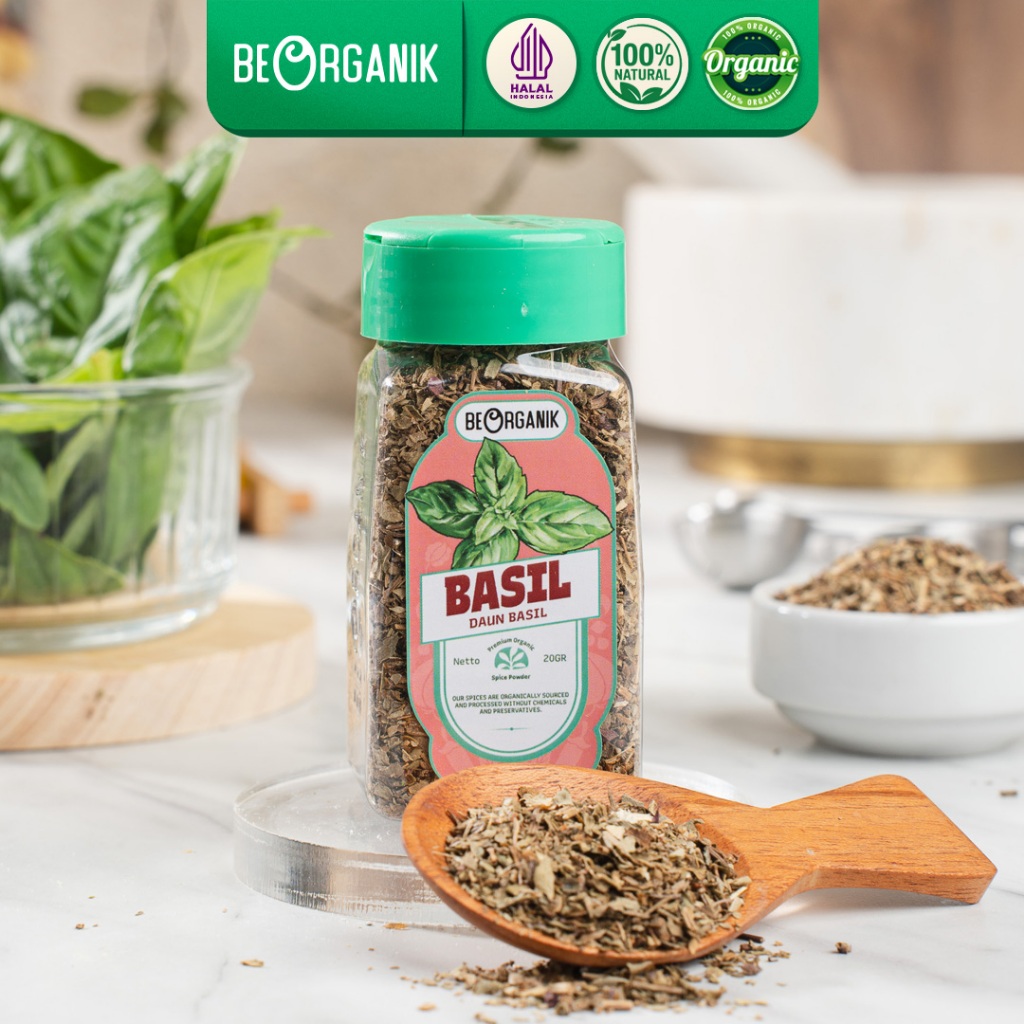 Jual Beorganik Dried Basil / Basil Kering | Shopee Indonesia