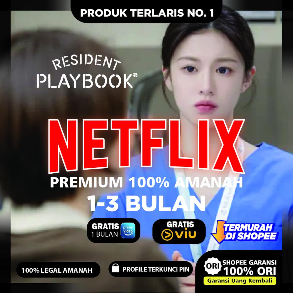 Jual PROMO NETFLIXXX PREMIUM 1-3 BULAN UHD 4K BERGARANSI AMANAH | Shopee Indonesia