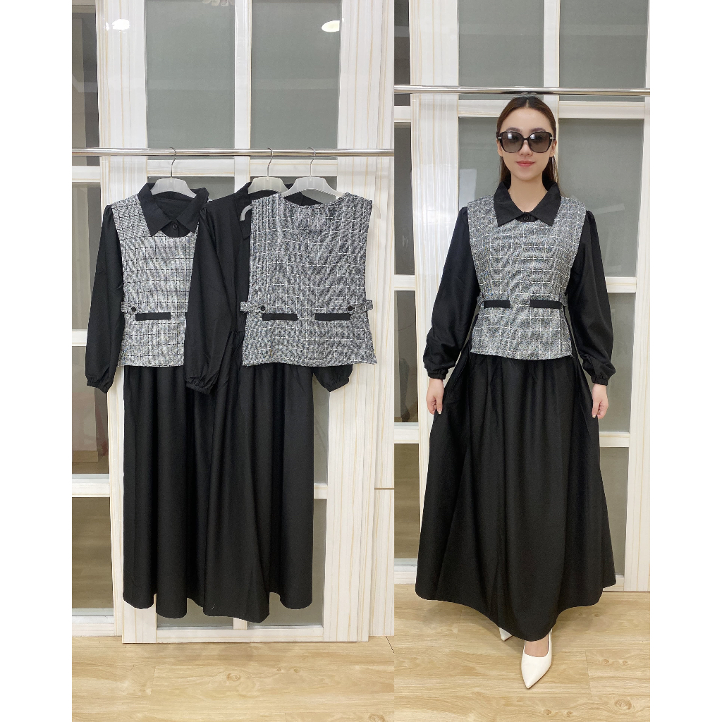 Jual Terry | gamis | rompi bisa lepas | wudhu friendly | katun premium ...
