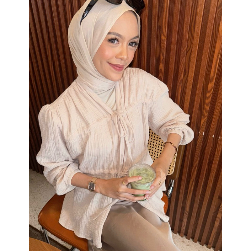 Jual Floral Id - Kardigan Tali Maurisa Korean Look Atasan Wanita ...