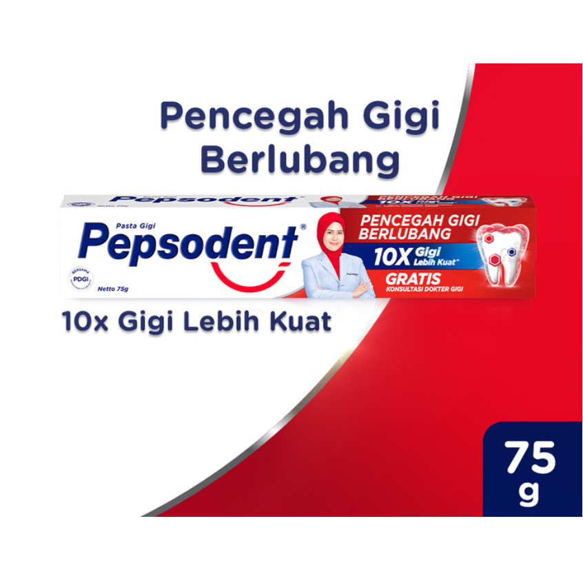 Jual Pepsodent 75 Gr Pasta Gigi Odol / Pepsodent 75gr | Shopee Indonesia
