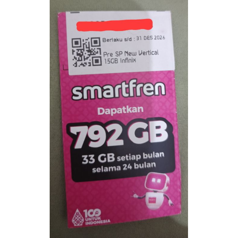 Jual Kartu Perdana Smartfren 792GB | Shopee Indonesia