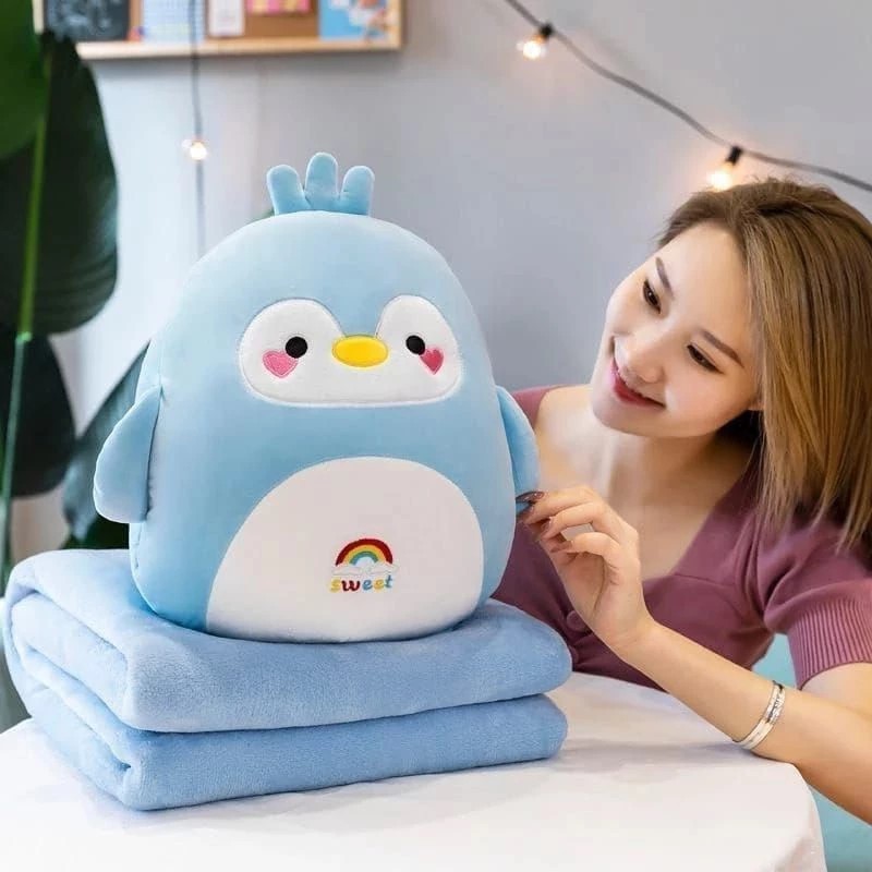 Jual Boneka Bantal Karakter Korean Bear, Piggy & Pinguin – Bantal Peluk ...