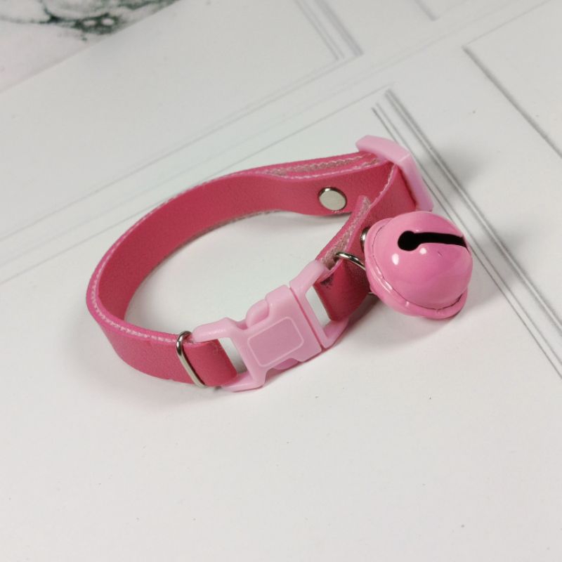 Jual Kalung Kucing Kulit Premium Lonceng Ufo Murah | Shopee Indonesia