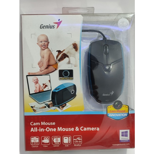 Jual MOUSE GENIUS ALL IN ONE CAMERA&MOUSE | Shopee Indonesia