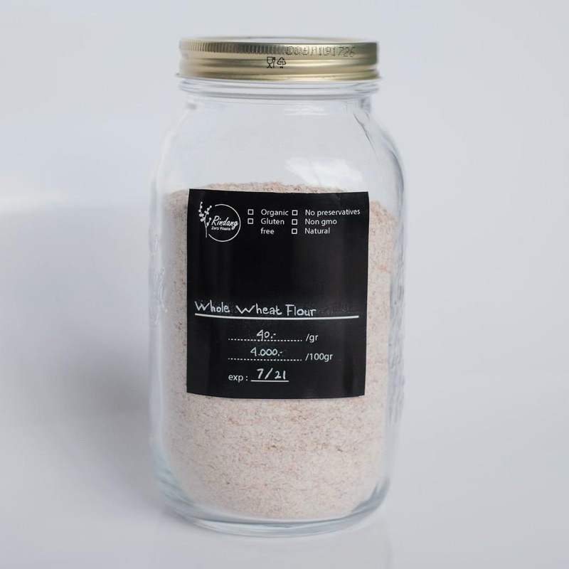 Jual Whole wheat flour ( tepung gandum utuh ) 1 kg | Shopee Indonesia