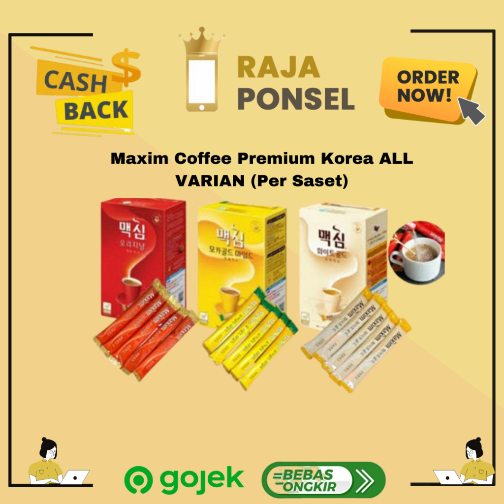 Jual Maxim Coffee Premium Korea ALL VARIAN - Kopi Korea Sachet | Shopee ...