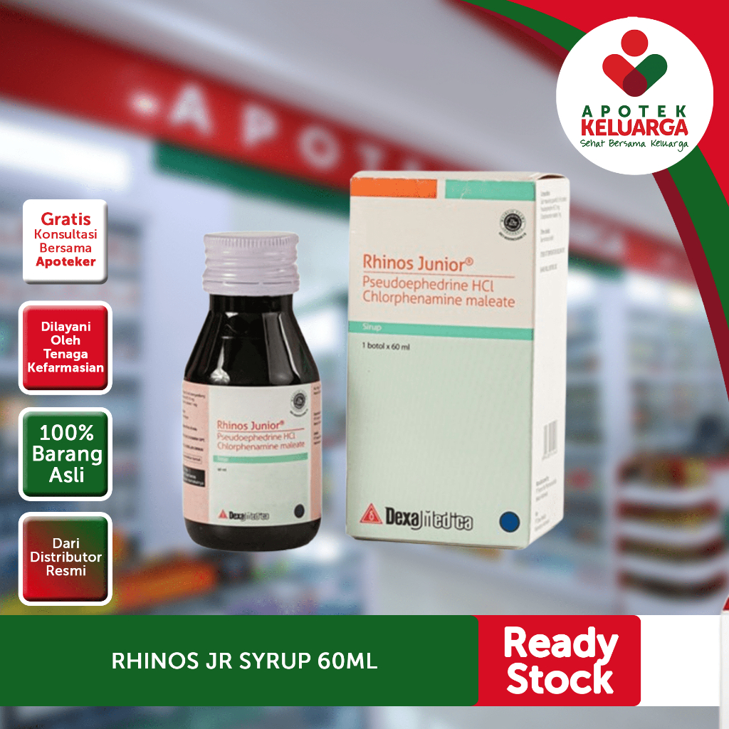 Jual Rhinos Junior Sirup 60 ml | Shopee Indonesia