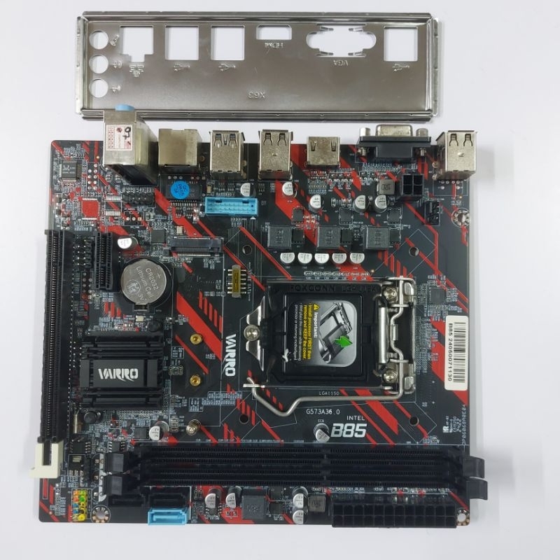 Jual Mainboard Mini itx VARRO B85 Socket 1150 Support Gen4 ( NVME + USB3 ) | Shopee Indonesia