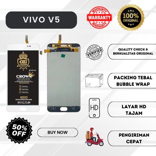 Jual LCD FULLSET VIVO V5 / V5S / Y67 /1612 TOUCHSCREEN | Shopee Indonesia