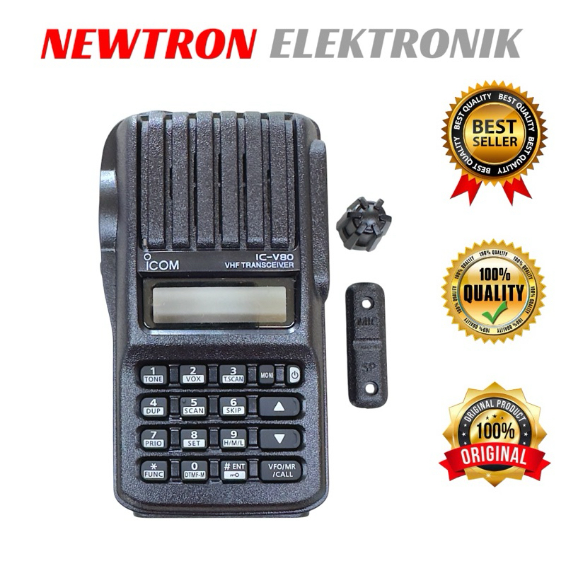 Jual Casing HT ICOM ICV80 IC V80 Kesing Cesing 1 Set Case 1Set Keypad ...