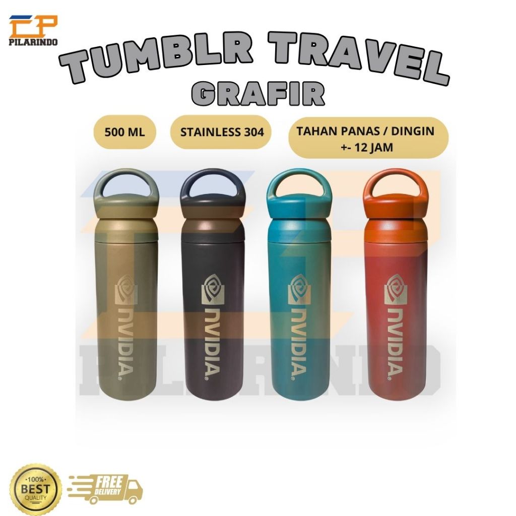 Jual Tumbler Custom Japan Hook Laser Grafir Nama/Logo/Karakter Souvenir Botol Minum Termos Air ...