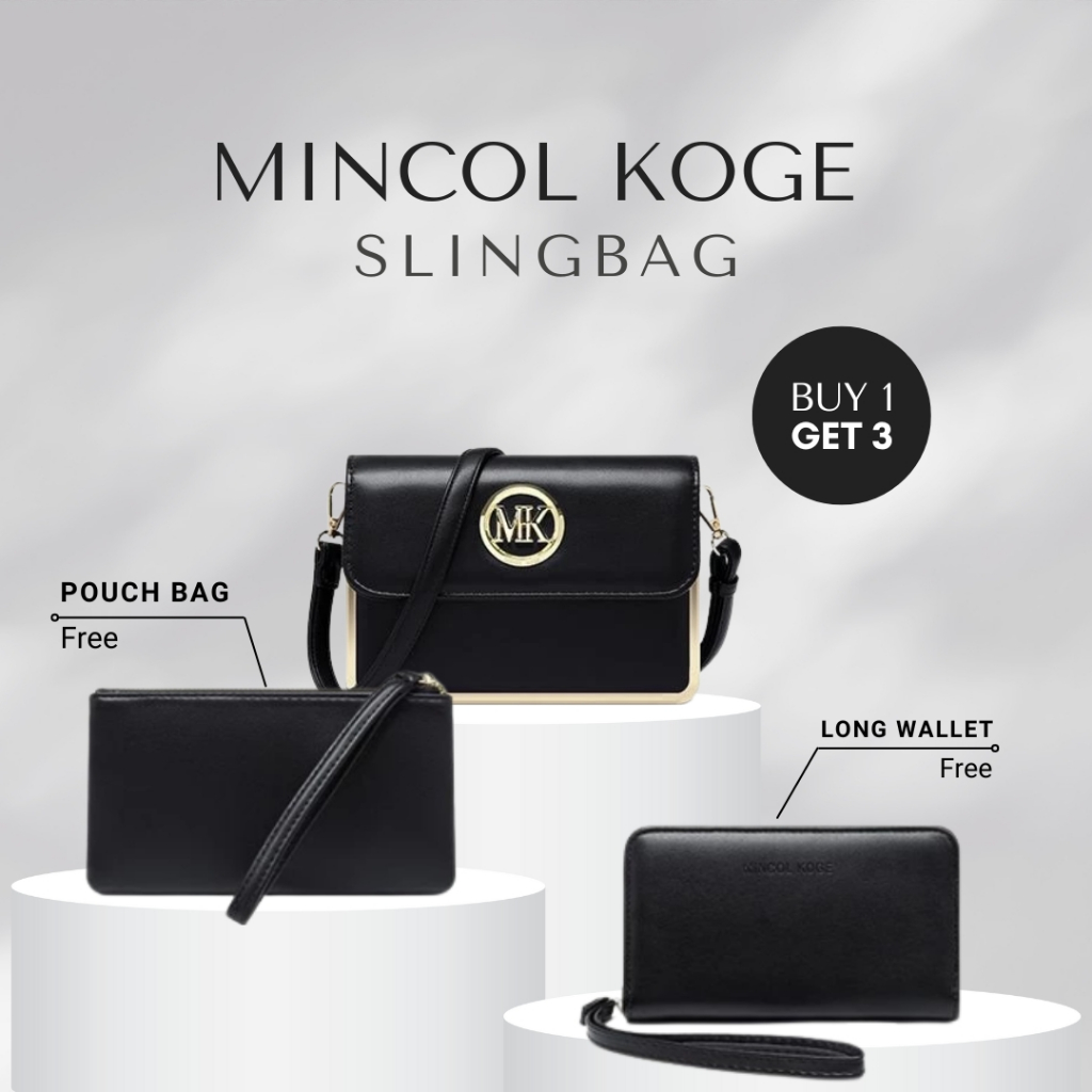 Jual [BUY 1 GET 2] Mincol Koge Tas Wanita Terlaris Tas Selempang Wanita ...