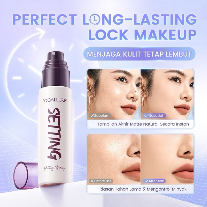 Jual FOCALLURE PERFECT LOCK SETTING SPRAY | Shopee Indonesia