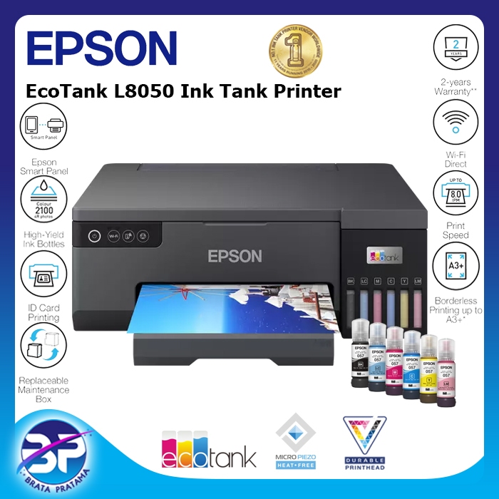 Jual Epson L8050 Ink Tank Printer | Shopee Indonesia