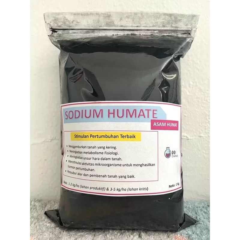 Jual Sodium Humate/Asam Humat - Original 1kg penggembur tanah & penyubur tanaman repack | Shopee ...