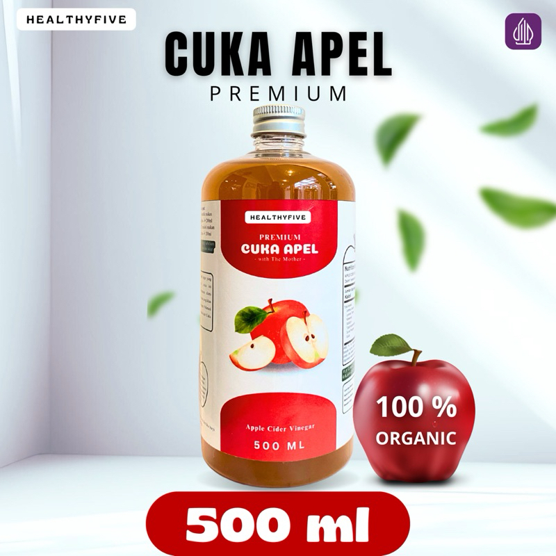 Jual Healthyfive Cuka Apwl With Mother 500ml | Shopee Indonesia