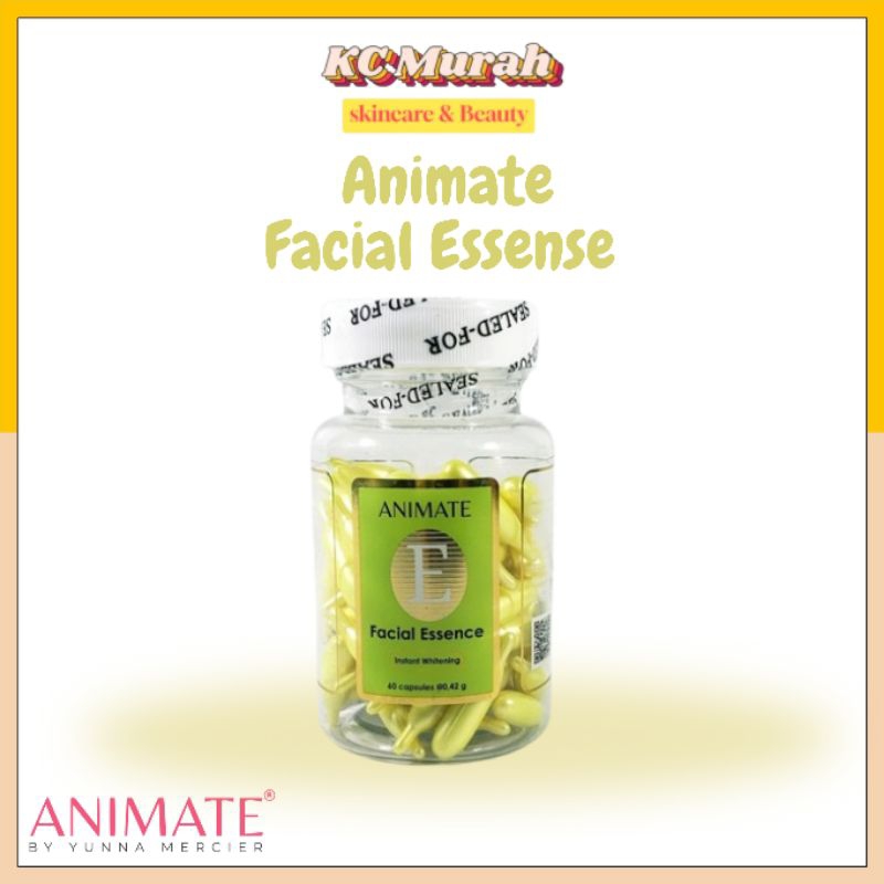 Jual Animate Facial Essense isi 60 Kapsul | Shopee Indonesia