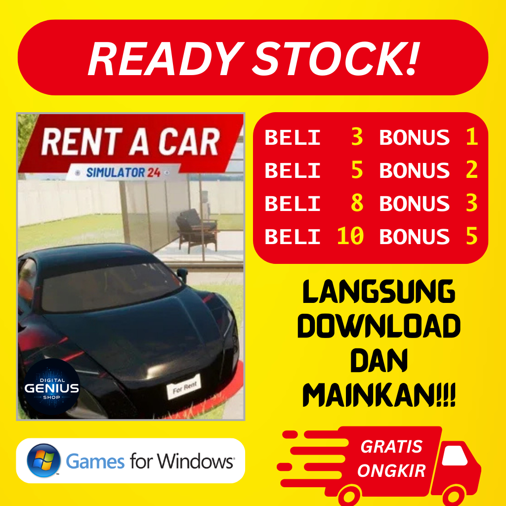 Jual Rent A Car Simulator 24 - Steam Racing Simulator Action Adventure ...