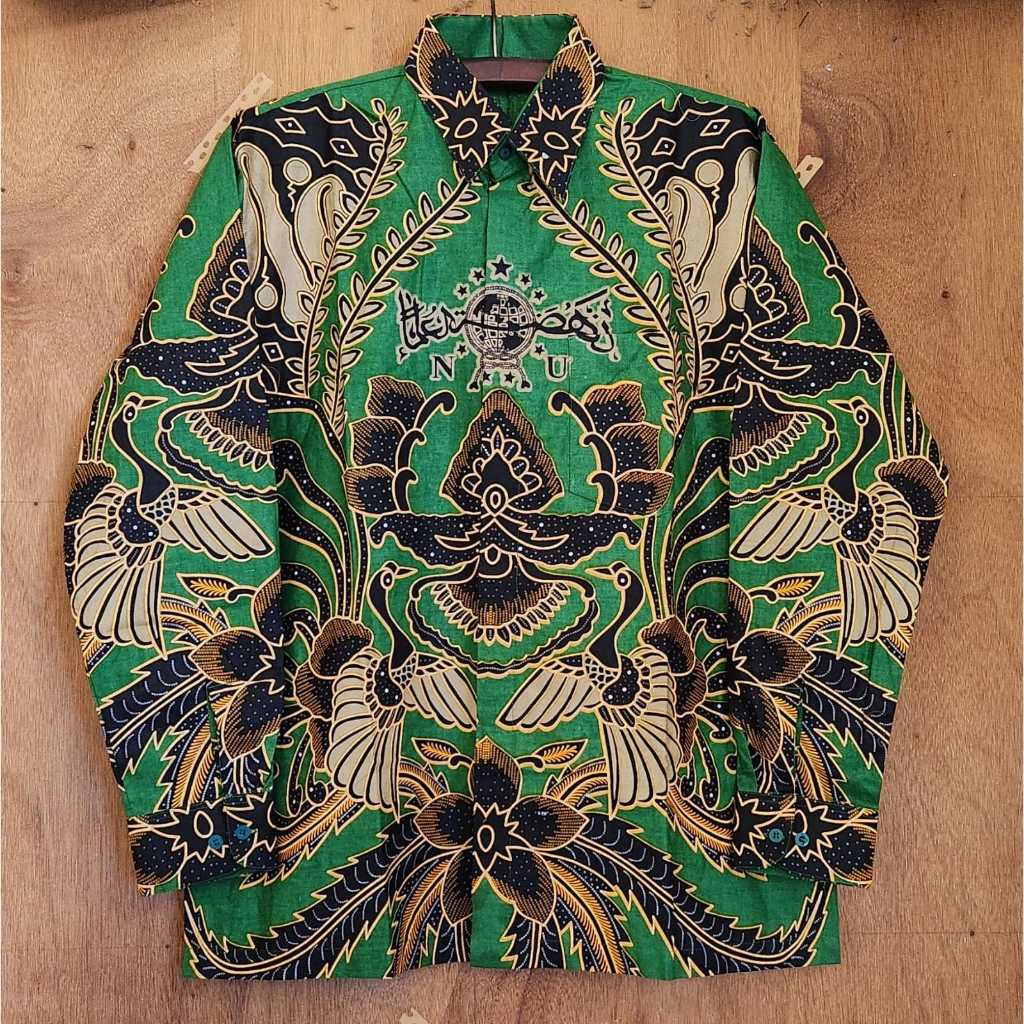 Jual Batik NU Padi Batik NU Pria Terbaru Seragam NU Abad 2 batik Nu ...