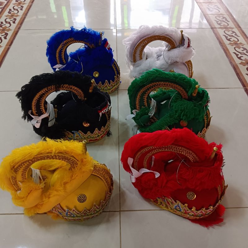 Jual Irah irahan / Kuluk Anoman Dewasa ( 1 set kuluk, congot, bulu dada ...