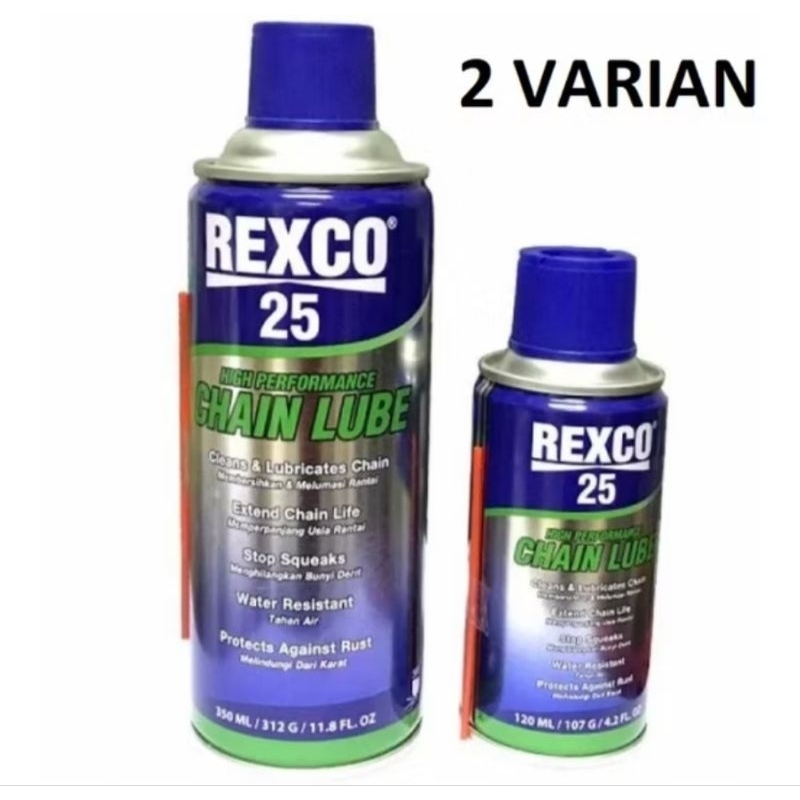 Jual REXCO 25 Chain Lube Pelumas Rantai Chainlube Multipurpose ...