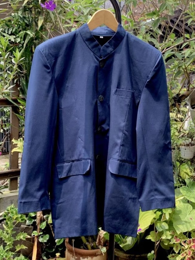 Jual Preloved Basofi Beskap Sunda Biru Navy Baju Tradisional | Shopee ...