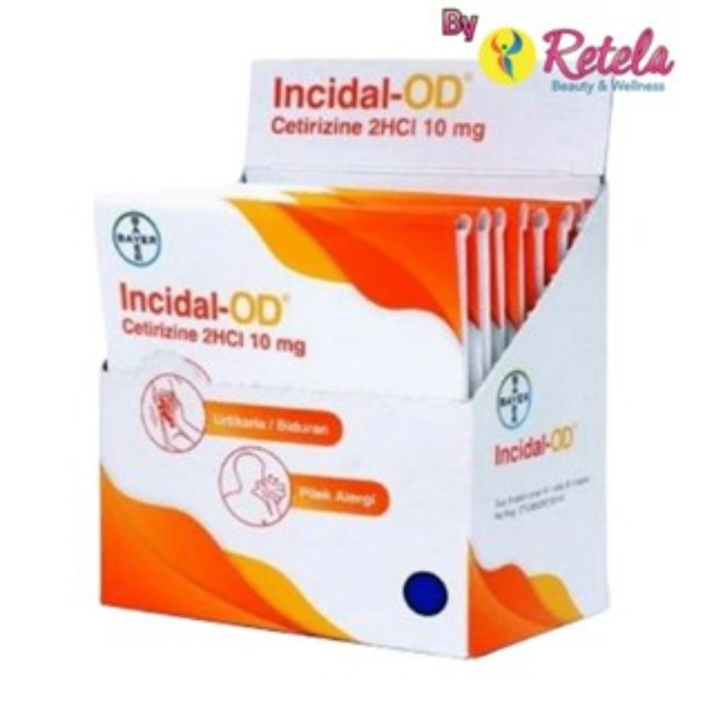 Jual INCIDAL-OD 10MG STRIP 4 CAPSUL | Shopee Indonesia
