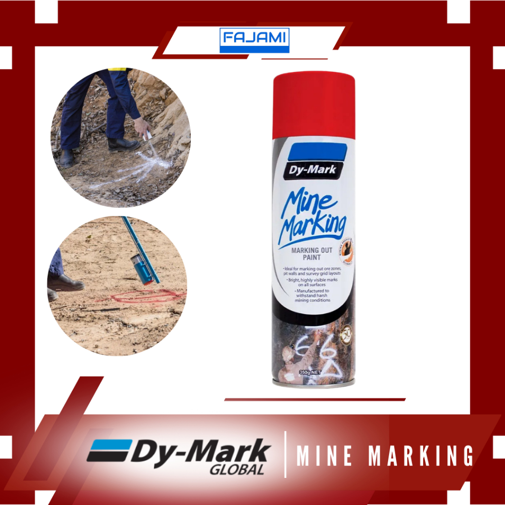 Jual Dy-Mark Cat Semprot Penanda Konstruksi/Pertambangan Mine Marking ...