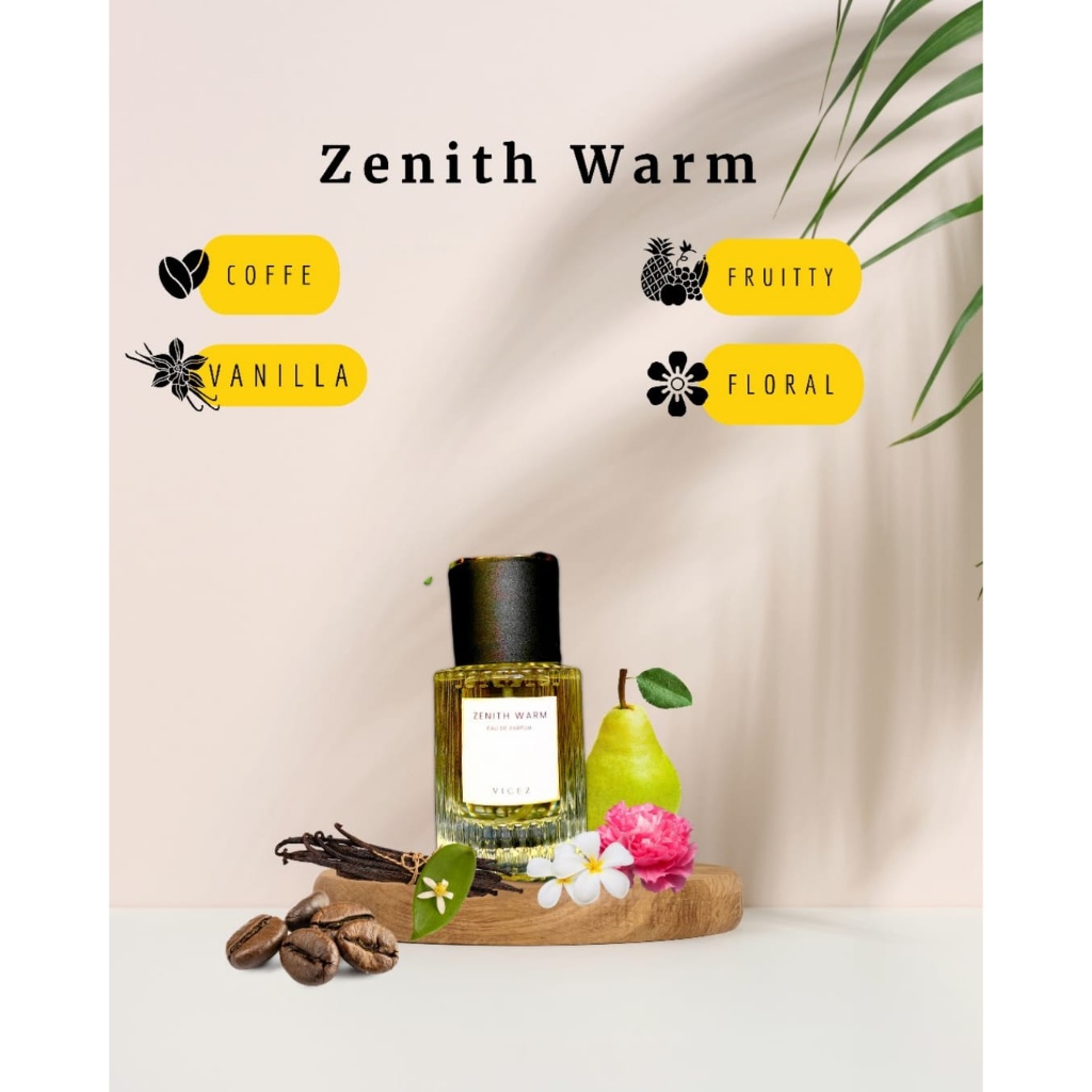 Jual VICEZ Eau de Parfume - Zenith Warm 30ml | Shopee Indonesia