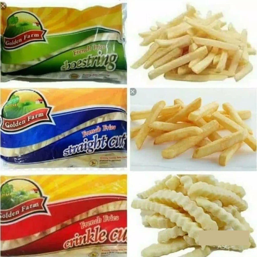 Jual Golden Farm Kentang Goreng Straight Cut french fries Shoestring ...