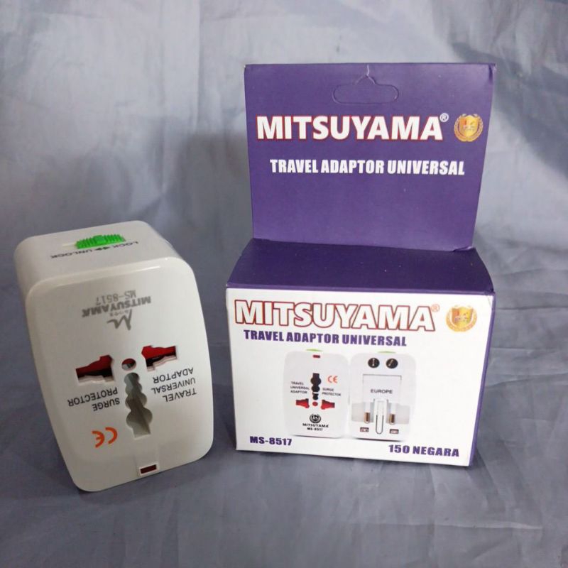 Jual MS8517 - MITSUYAMA travel adaptor universal | Shopee Indonesia