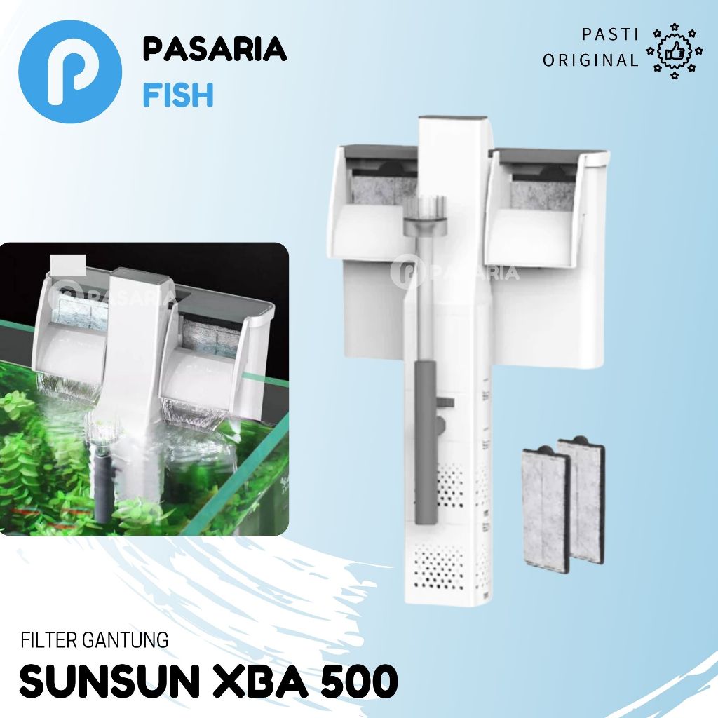 Jual SUNSUN XBA 500 Filter Gantung Aquarium SUNSUN XBA500 Hang On ...