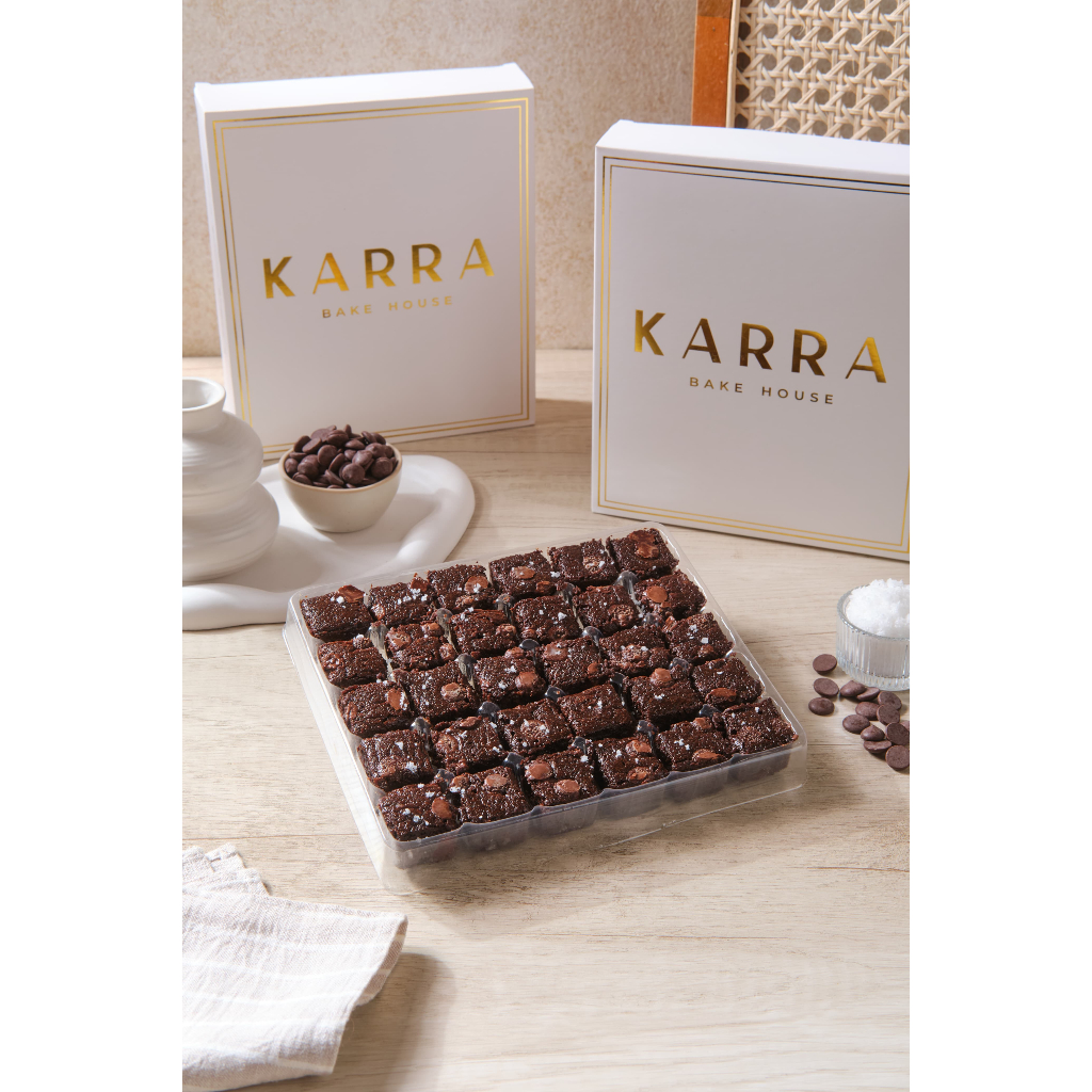 Jual KARRAI BAKE HOUSE - CALLEBAUT FUDGE BROWNIES ORIGINAL - BITES SIZE ...