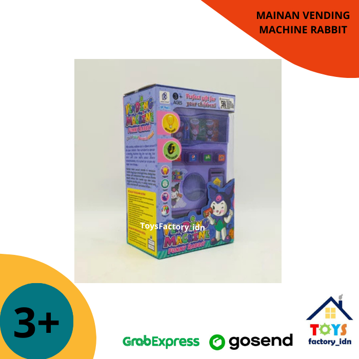 Jual Mainan Vending Machine Funny Rabbit / Mesin Penjual Otomatis ...