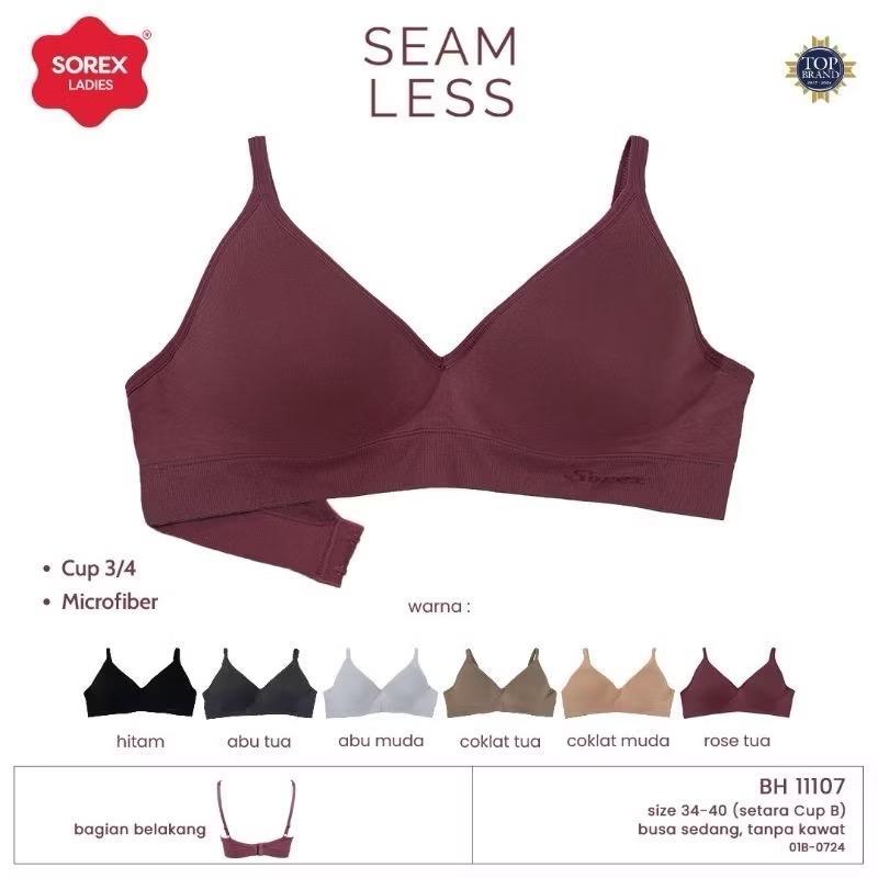 Jual Sorex Bra Bh Basic Sporty Busa Tanpa Kawat Lembut dan Nyaman Sorex ...