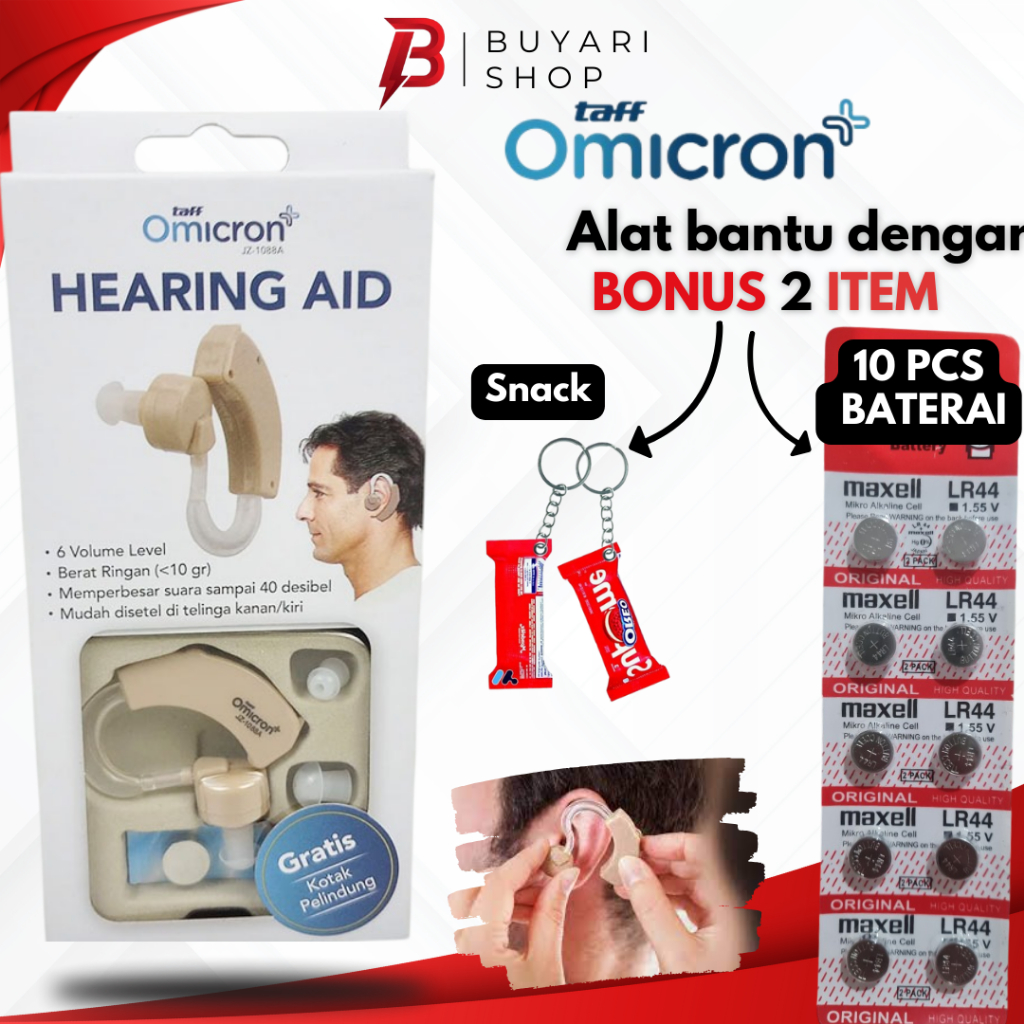 Jual FREE 2 BONUS!!! Alat Bantu Dengar Denger Telinga Orang Tua Lansia ...