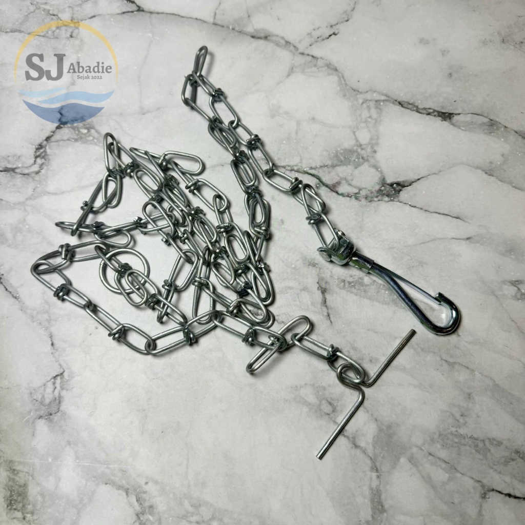 Jual (6 PC) GOOD Rantai Anjing Tali Tuntun Animal / Dog Chain 16 - 50 ...