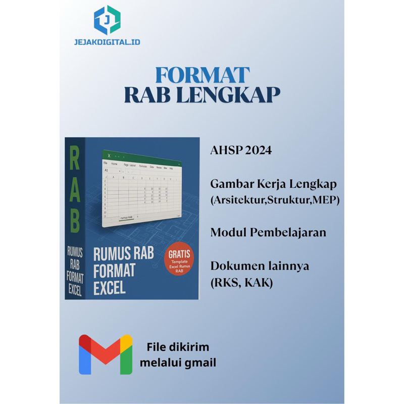 Jual Format RAB Proyek Pembangunan lengkap + Gambar Kerja Lengkap ...