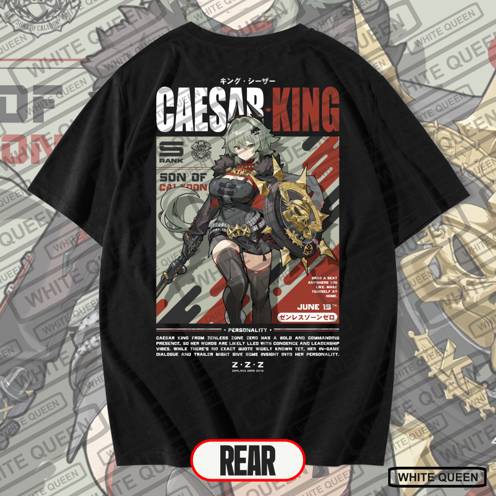 Jual KAOS CAESAR KING ZENLESS ZONE ZERO - KAOS DISTRO PRIA & WANITA ...