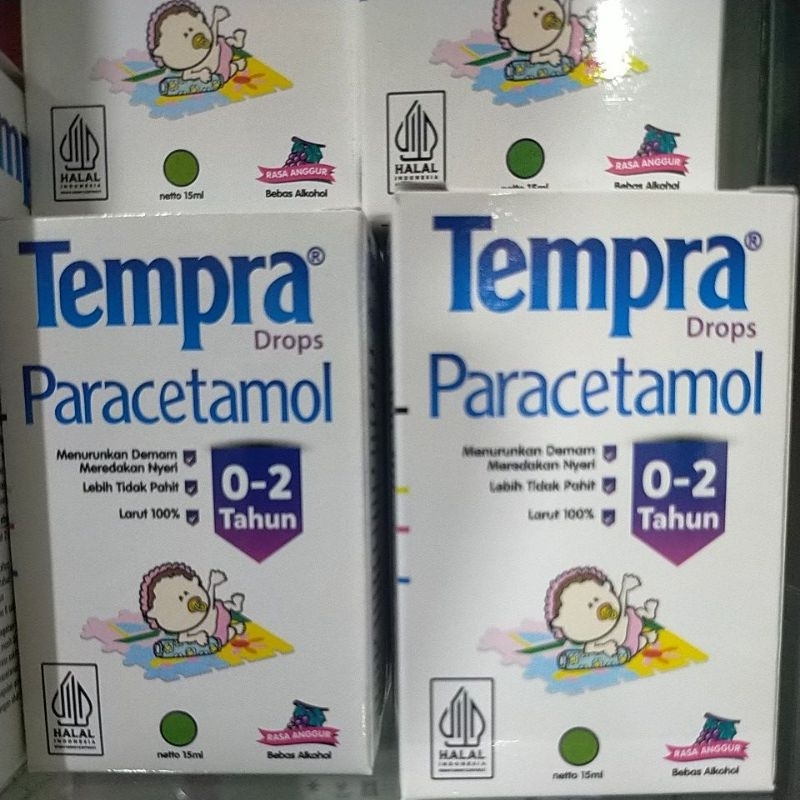 Jual TEMPRA DROP RASA ANGGUR 15ML | Shopee Indonesia