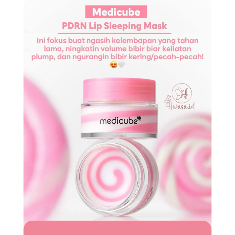 Jual MEDICUBE PDRN LIP SLEEPING MASK, 10gr | Shopee Indonesia