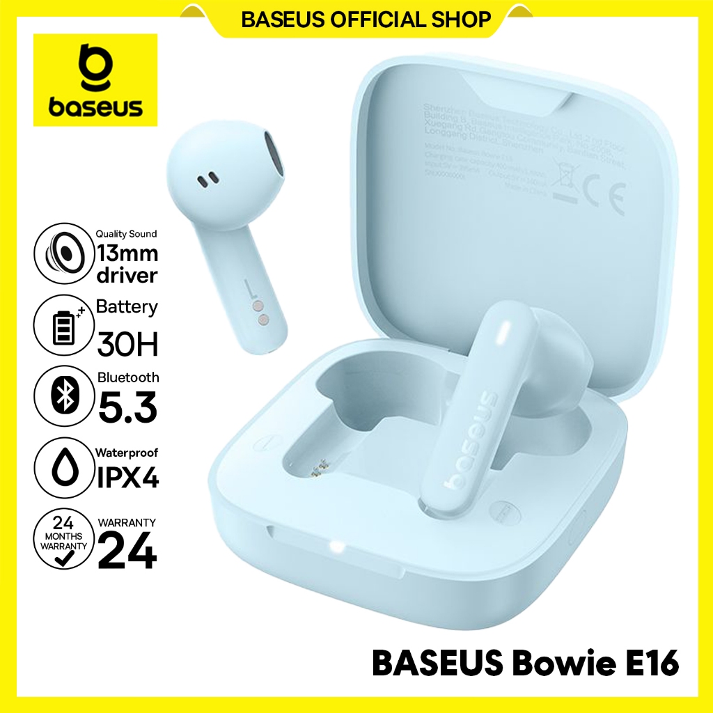 Jual Baseus Bowie E16 Upgrade Edition 2025 True Wireless Bluetooth ...